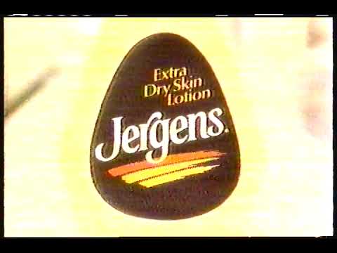 Jergens extra dry skin lotion commercial 1988 - YouTube