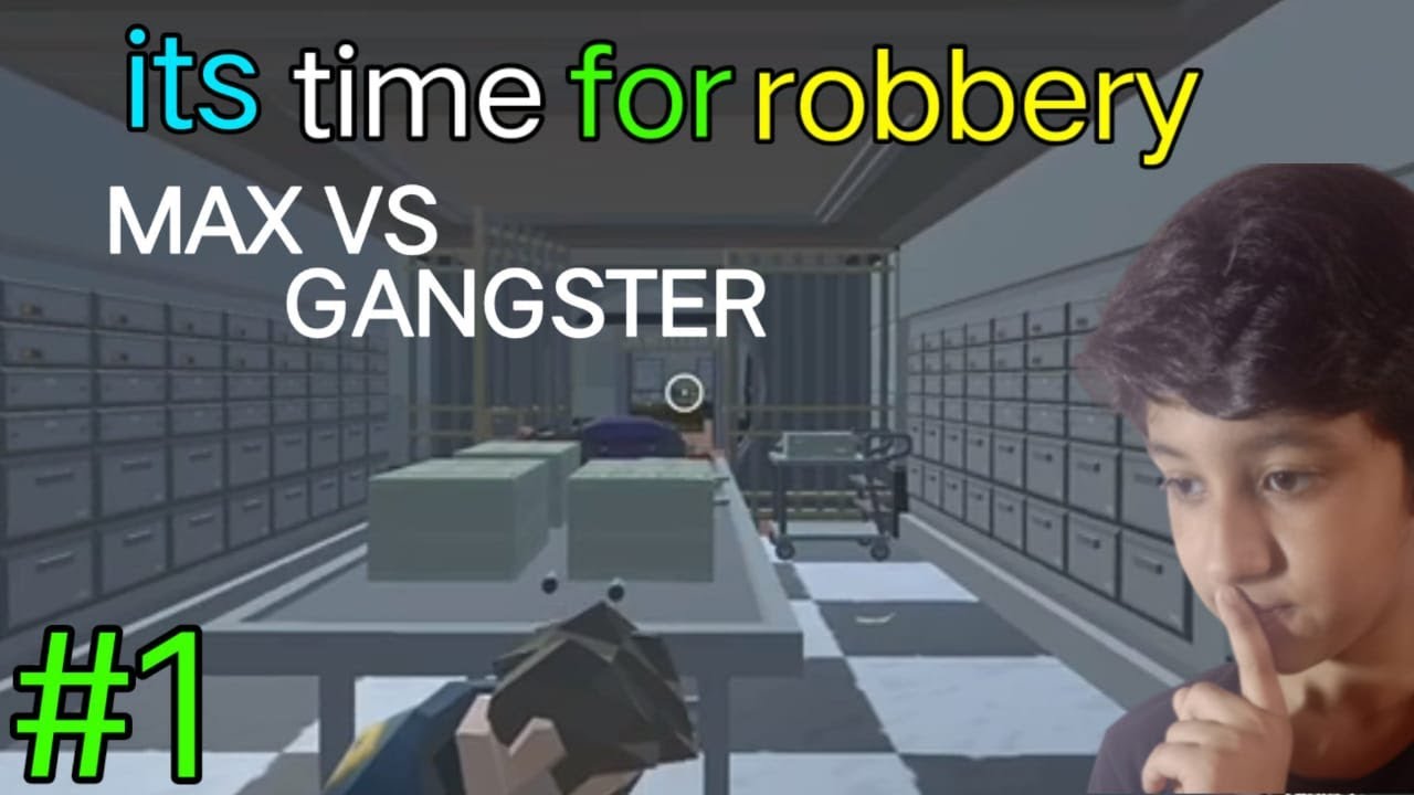 I complete a big bank heist# max vs gangsters#gameplay 1 - YouTube
