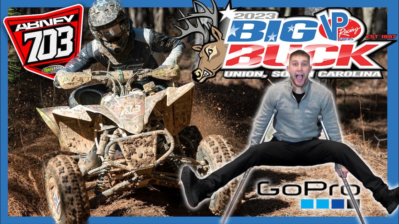 Just weeks from surgery, Austin Abney hits GNCC Big Buck - GoPro - YouTube