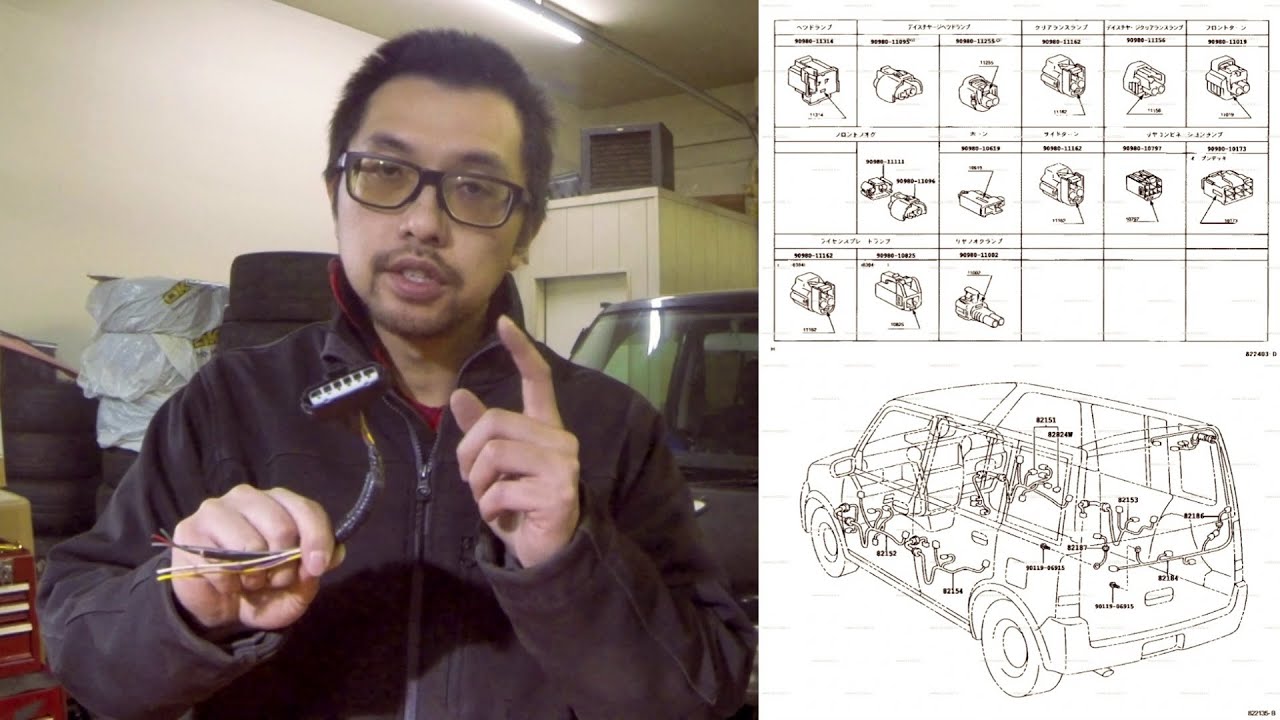 Replace RHD Toyota bB 2-pin front lock actuator using LHD Scion xB ...