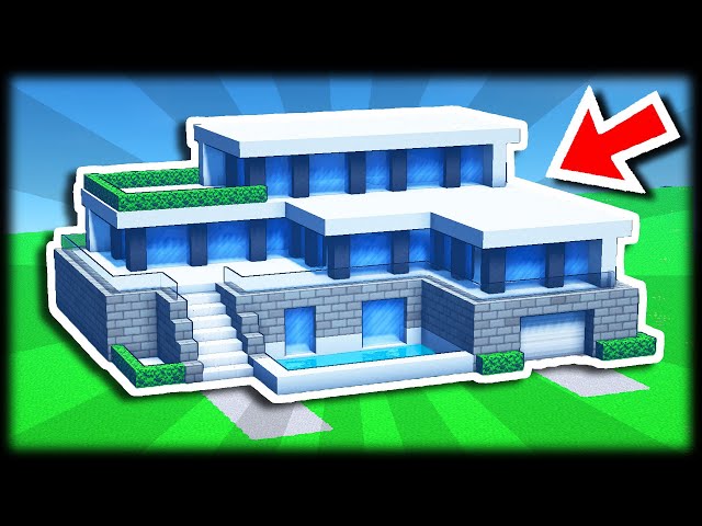 Minecraft Tuto Maison Ultra Moderne Facile | Ventana Blog