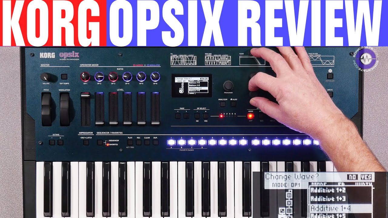 Korg OPSIX - SonicLAB Review - YouTube
