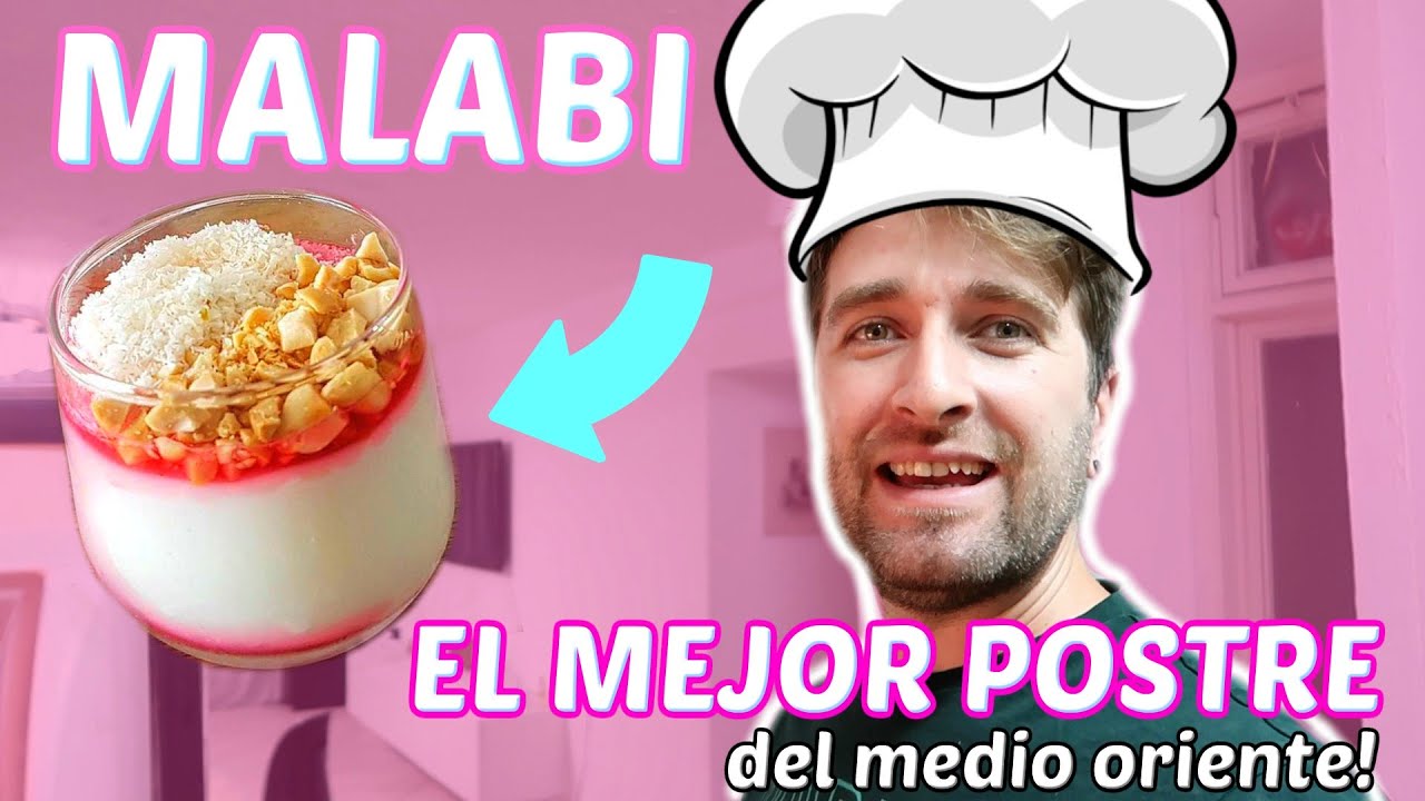 Haciendo MALABI en ISRAEL 😋 Mi esposo Hace POSTRE popular del MEDIO ...