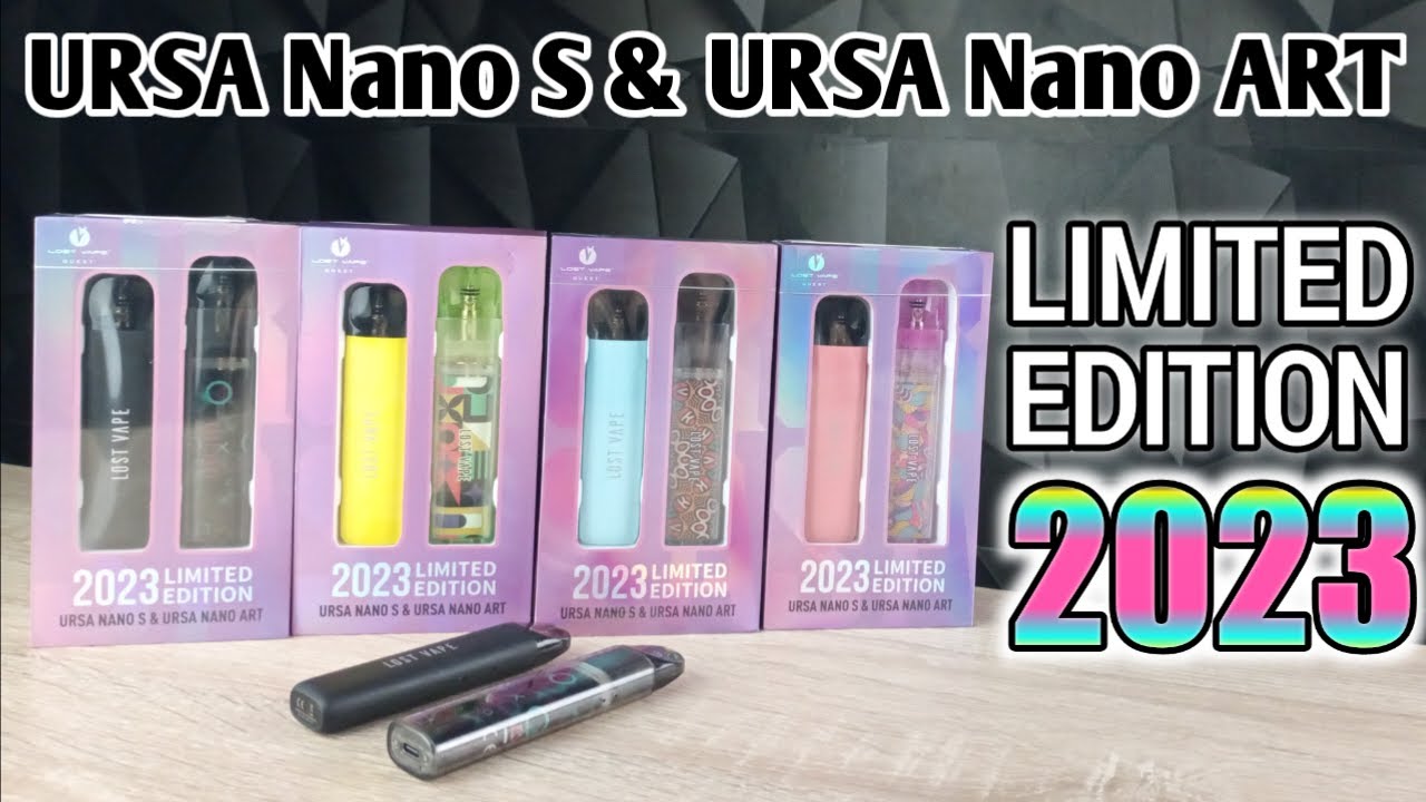 Ursa Nano S & Ursa Nano Art by Lost Vape - YouTube