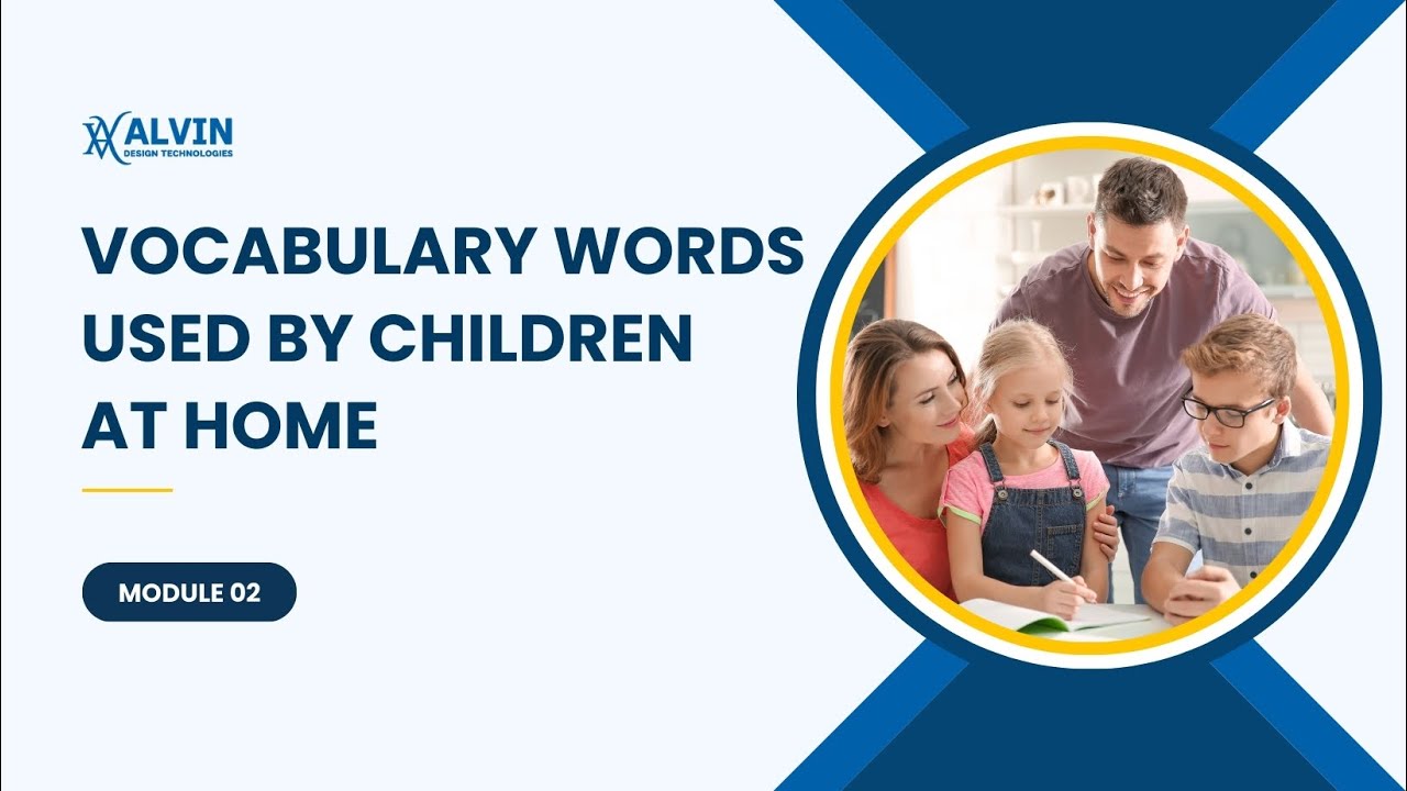 Everyday Vocabulary: The Words Kids Use at Home - YouTube