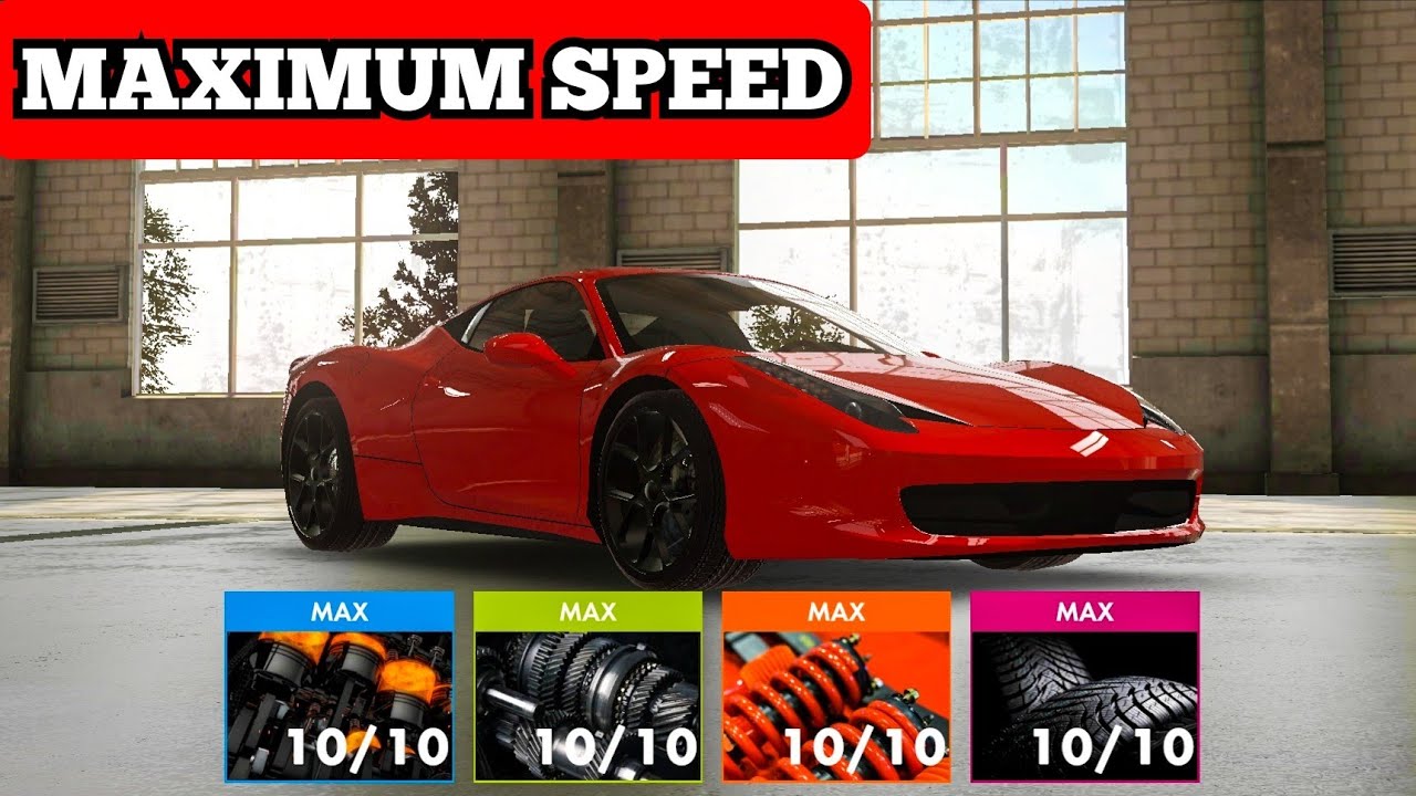 Ferrari 458 TOP SPEED - Real Driving School (RDS) Android, iOS - YouTube