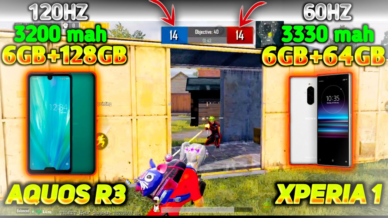 PUBG GURO | Aquos R3 & Xperia 1 Pubg Comparison | which is best ...