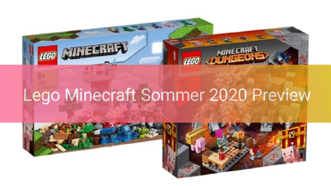 LEGO MInecraft Sommer 2020 Set Preview - YouTube
