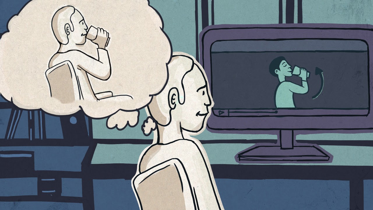 Action observation- opening bottle - YouTube