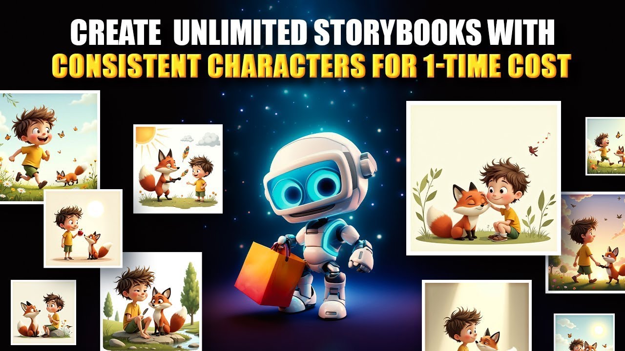 How To Create Story Book For Kids Using AI with Consistent Characters ...