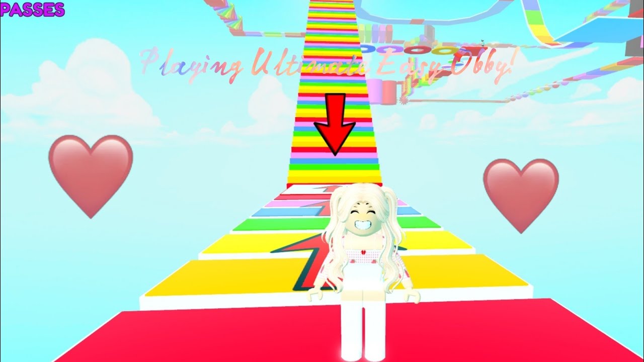 Trying The Ultimate Easy Obby Roblox Youtube
