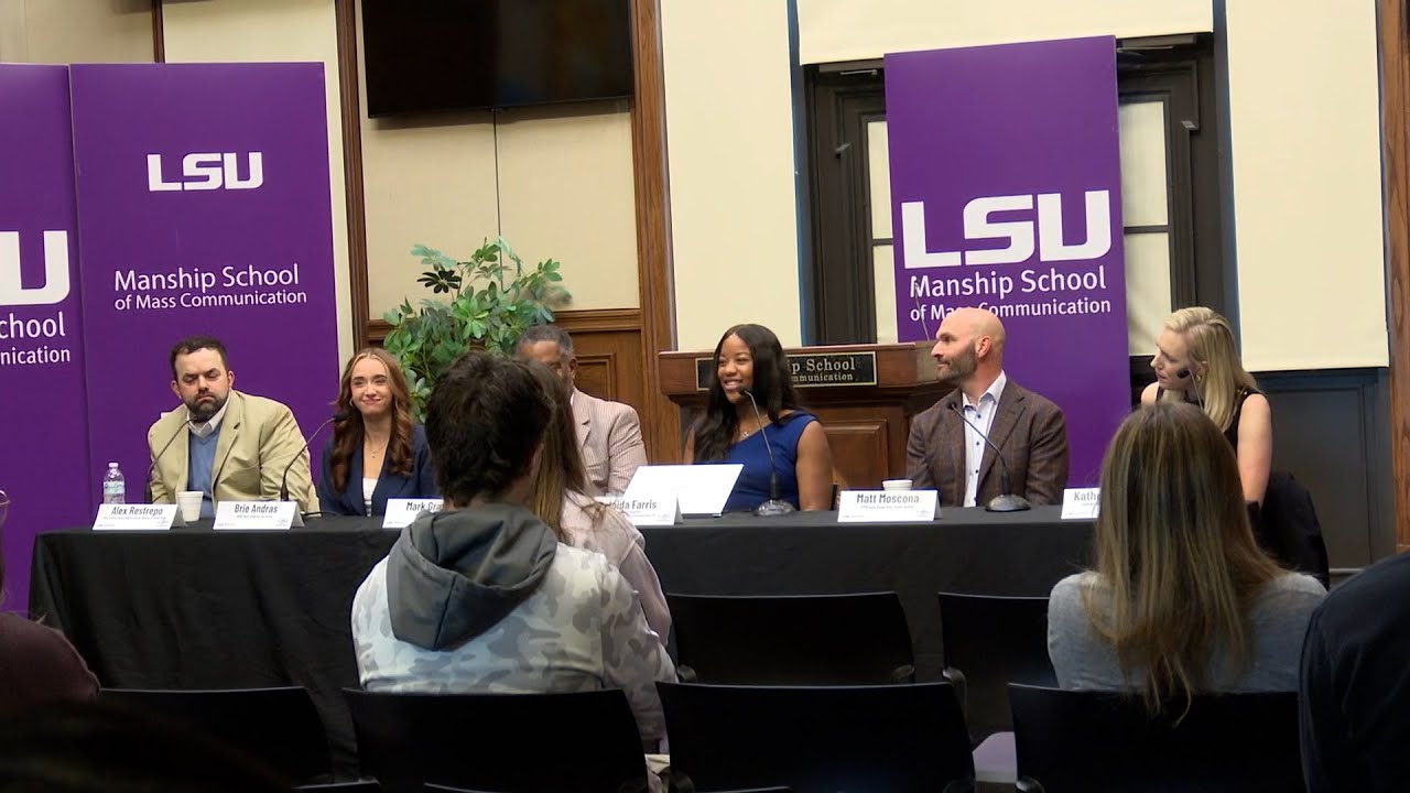Learning the World of Sports: LSU Manship School's annual Sports Summit ...