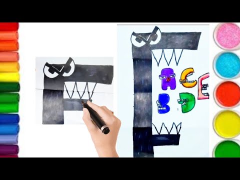 How To Draw An Alphabet Lore Surprise Fold - YouTube