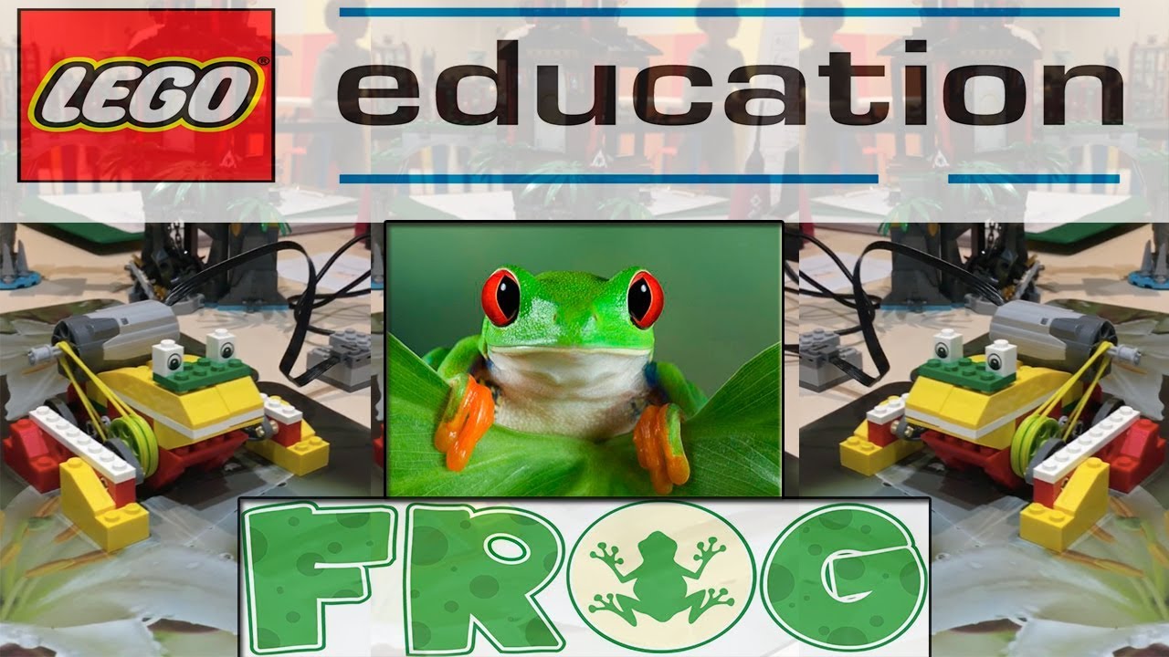 Lego Education WeDo- Frog/Лягушка из Лего - YouTube