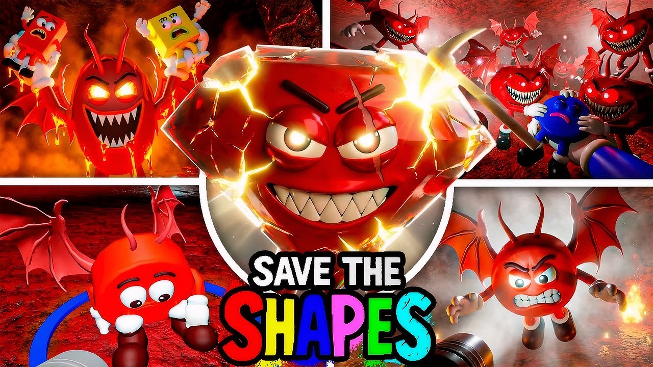 Save the Shapes NEW Big Hell Update - Full Gameplay + Ending (Geometry ...