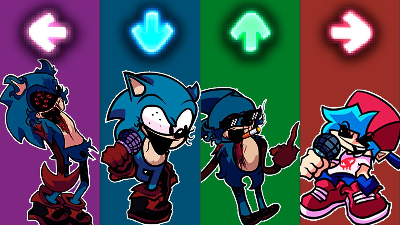 FNF Character Test | Gameplay VS Playground | FNF VS XELER | Sonic.EXE ...