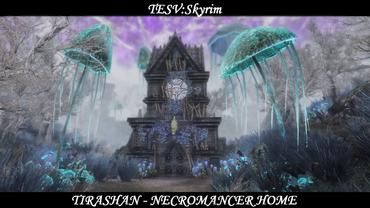 TESV: Skyrim - Tirashan - Necromancer Home (by Elianora) - YouTube