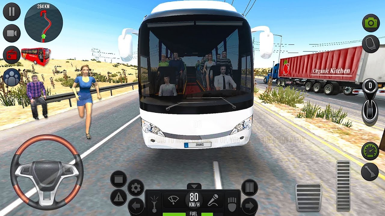 Driving Orlando to Miami! Bus Simulator Ultimate #43 Android gameplay ...