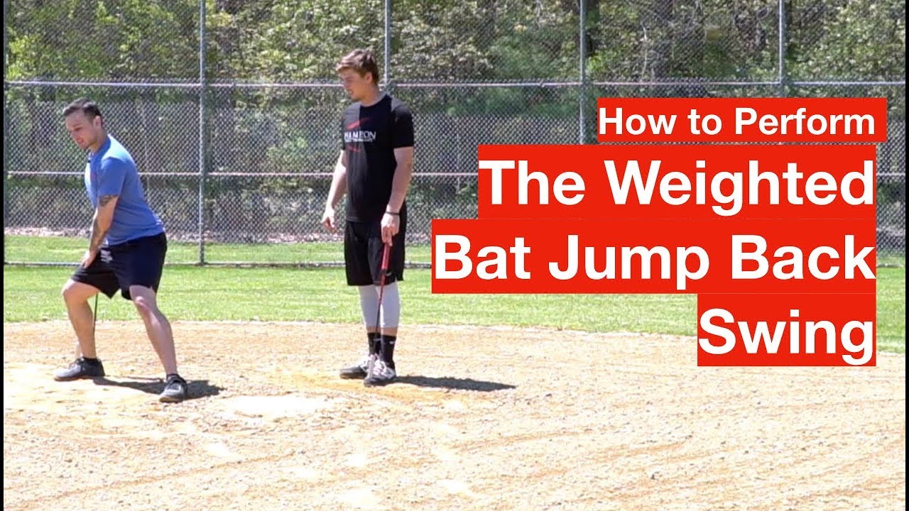 Weighted Bat Jump Back Swing - YouTube