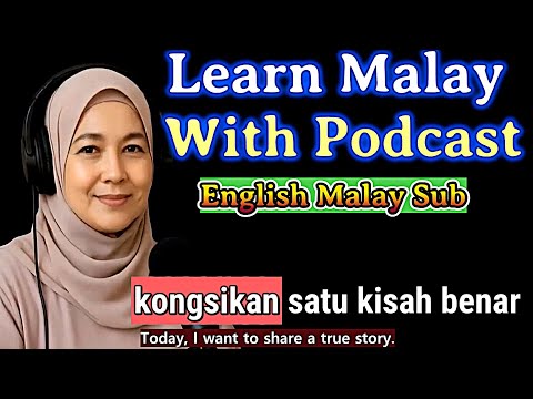Learn Malay with Podcast | Slow Malay Listening & Fluency Practice | A1 & A2 Shadowing Practice