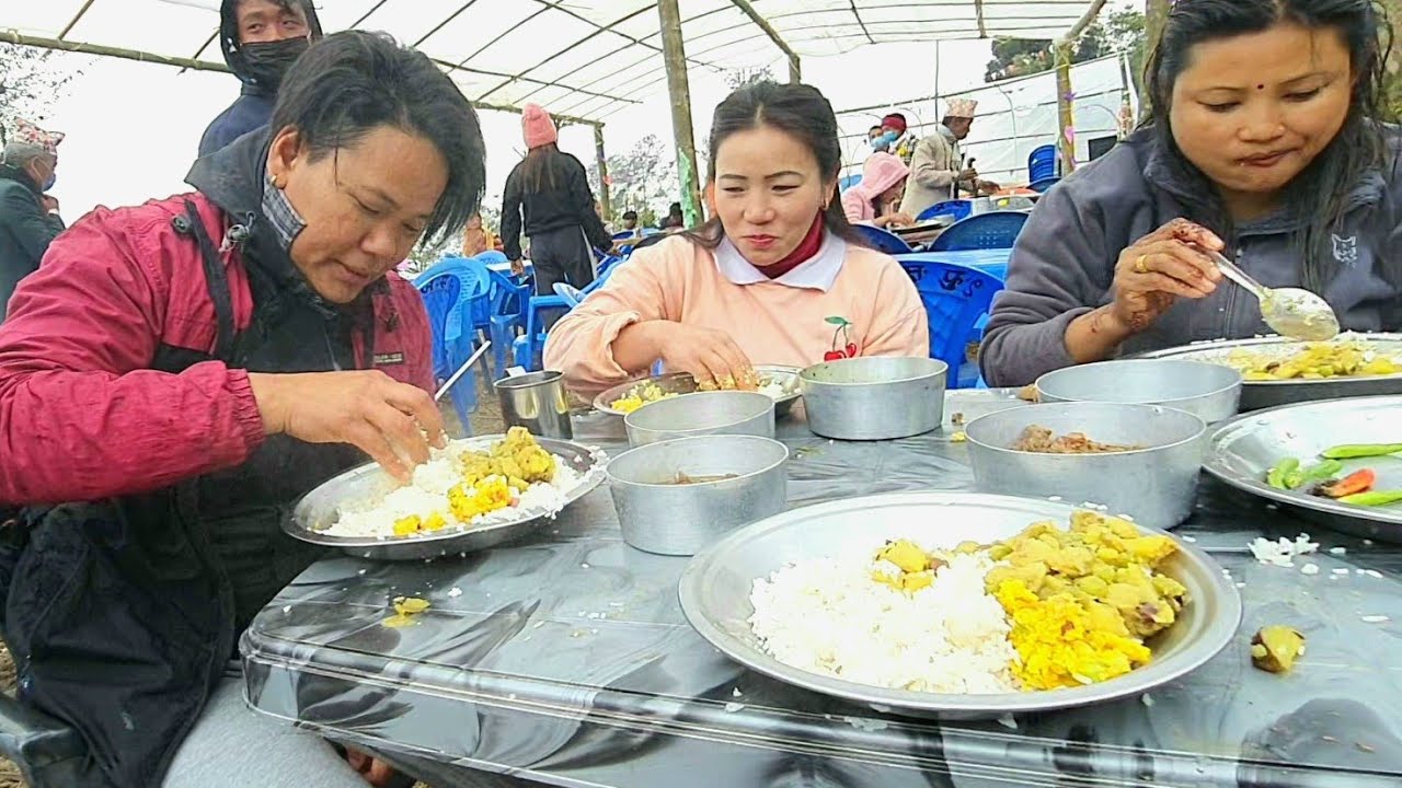 bihe ko bhoj mai mukbang gariyo 2022 - YouTube