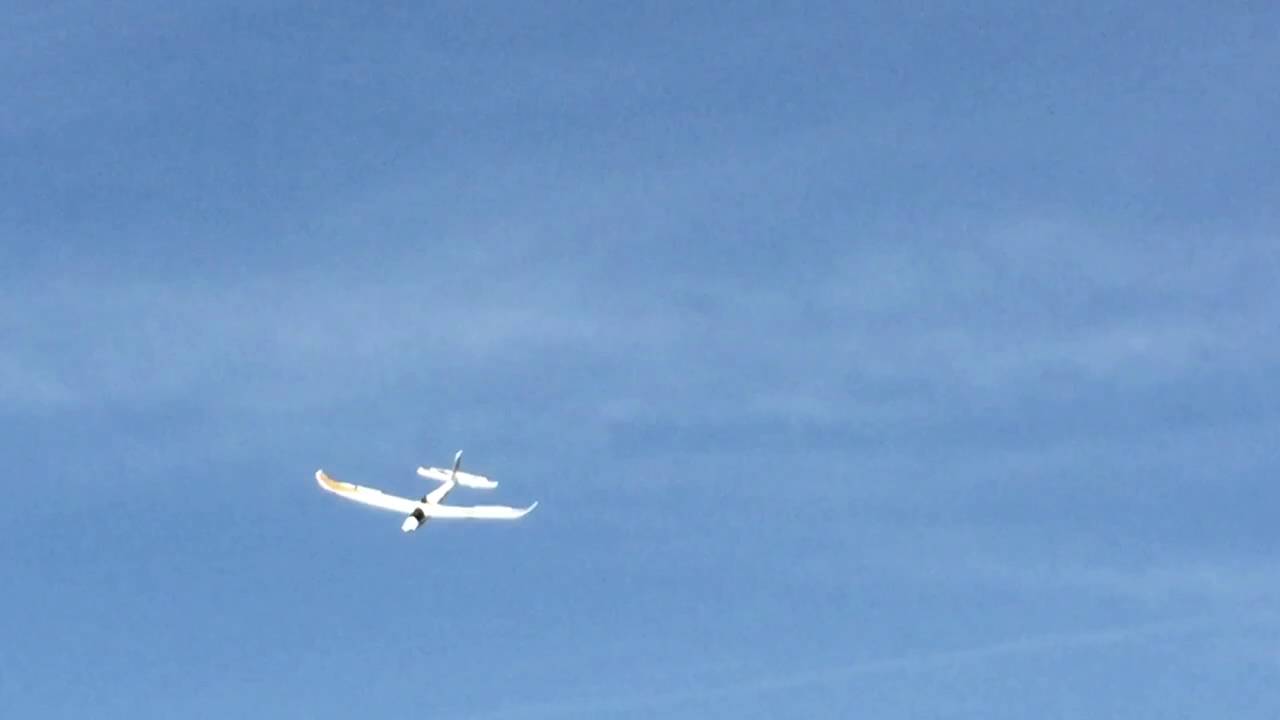 Maiden Flight of the HobbyKing Walrus Power Glider - YouTube