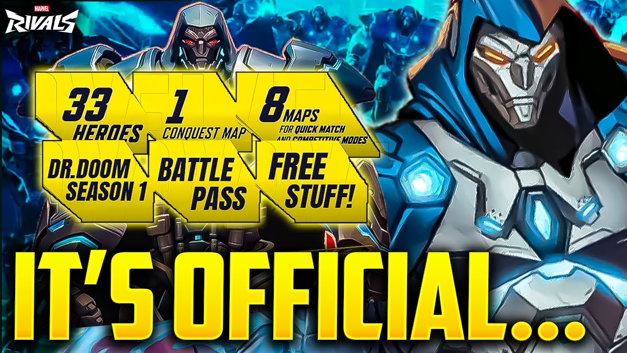 Marvel Rivals Just Revealed HUGE Update... (6 NEW Heroes, Doom Season ...