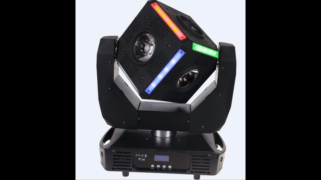 Lumin Lights Cubix Moving Head LED Light LDI Las Vegas 2015 - YouTube