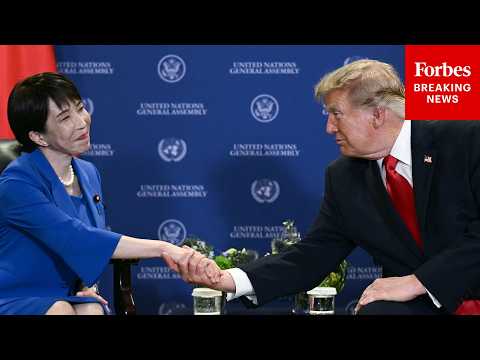 BREAKING NEWS: President Trump Holds Bilateral Meeting With Japan's PM Sanae Takaichi At UNGA