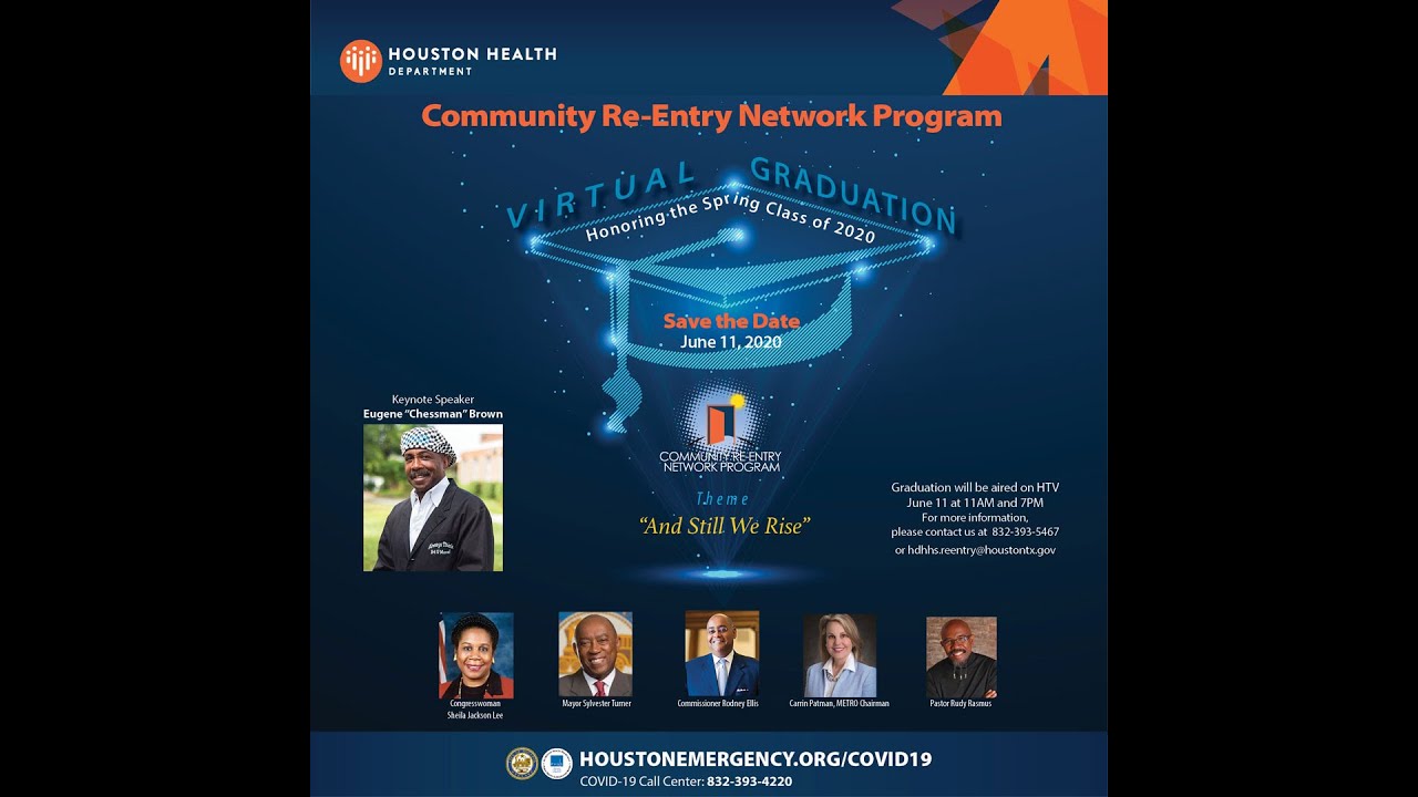 Community Re-Entry Network Program: Virtual Graduation. Honoring the ...