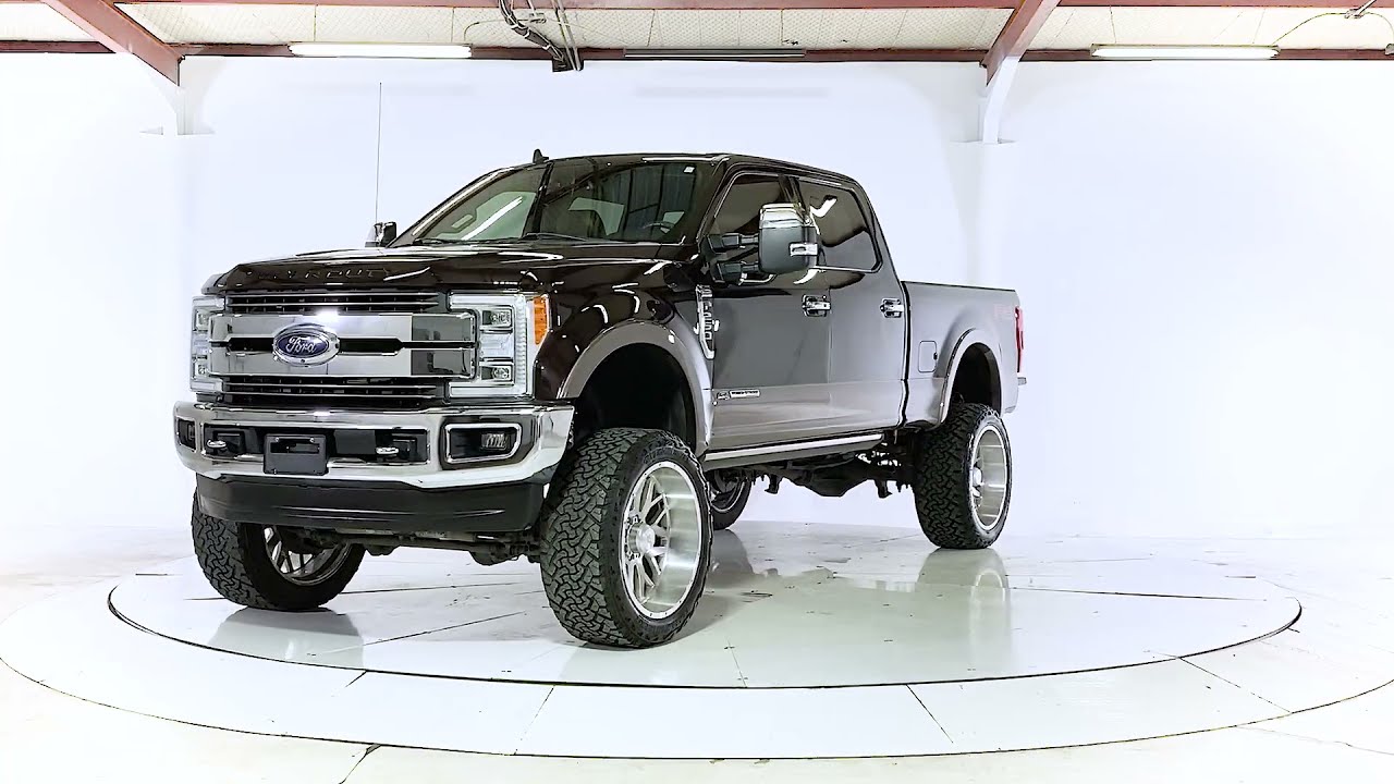2019 FORD F250 KING RANCH LIFTED 4WD DIESEL 6.7L SUPER TRUCK - YouTube
