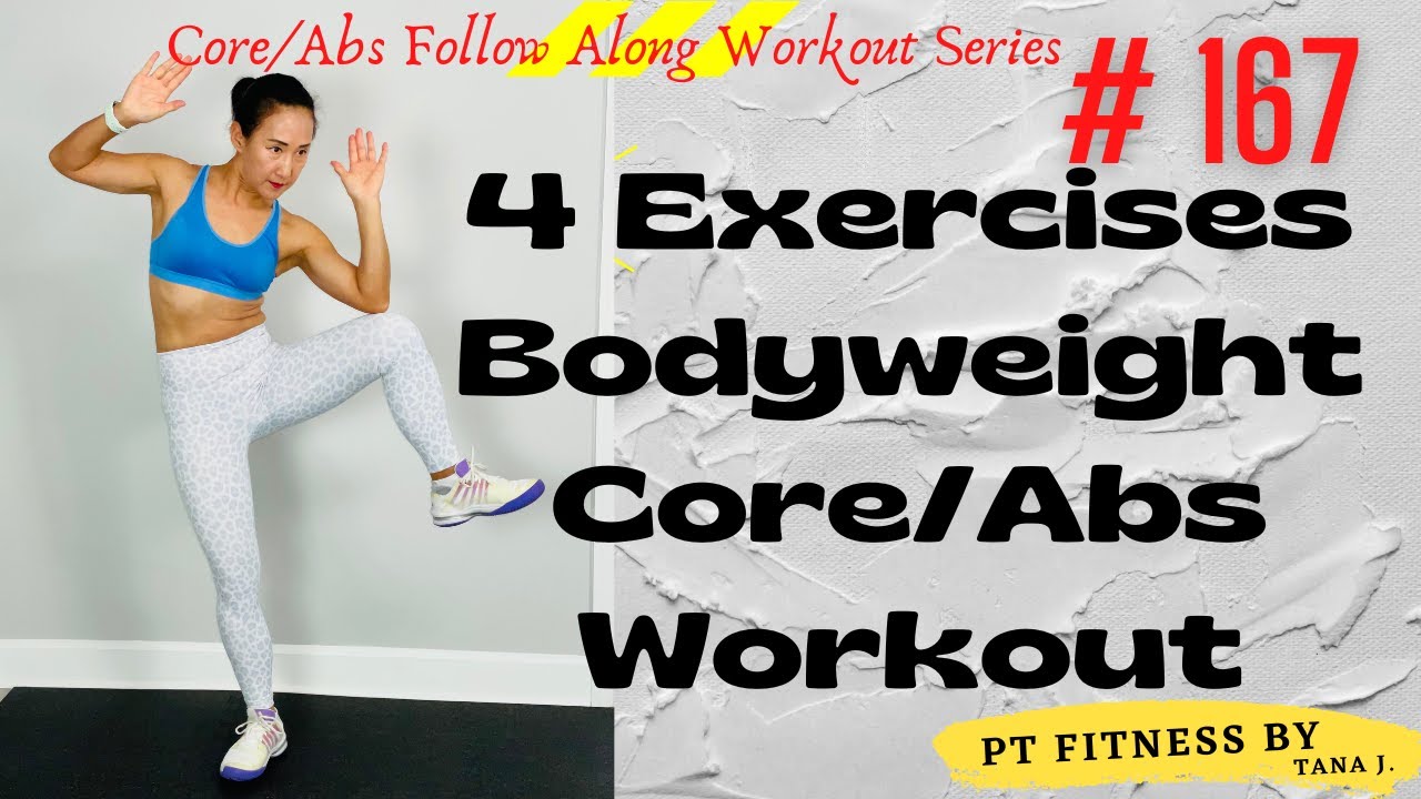 Core/Abs Follow Along Series #167 - 4 Routine Must Have Standing Core ...