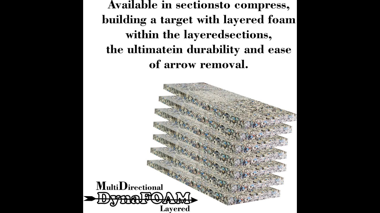 DynaFOAM Archery Targets...how it works - YouTube