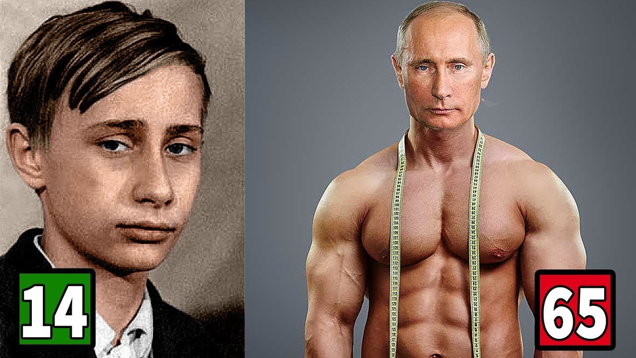 Vladimir Putin Transformation 2018 || From 6 to 65 Years Old - YouTube