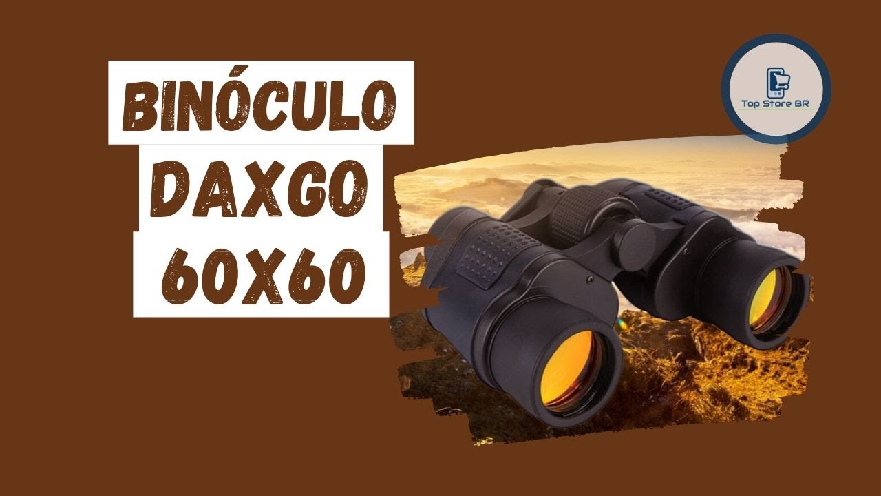 Binóculo Zoom HD 60x60 até 3.000 m DAXGO - YouTube