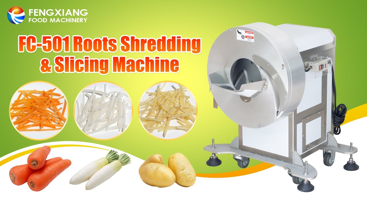 FC-501L Papaya Carrot Shredding Machine, Vegetable Shreder #papaya # ...