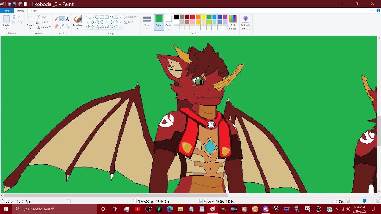 Making the last of the Dragonoid Kobodal. - YouTube