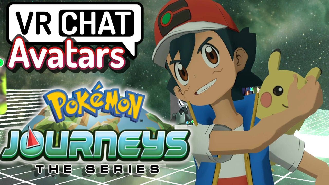 Ash & Pikachu Avatar Pokemon Journeys VRChat - YouTube