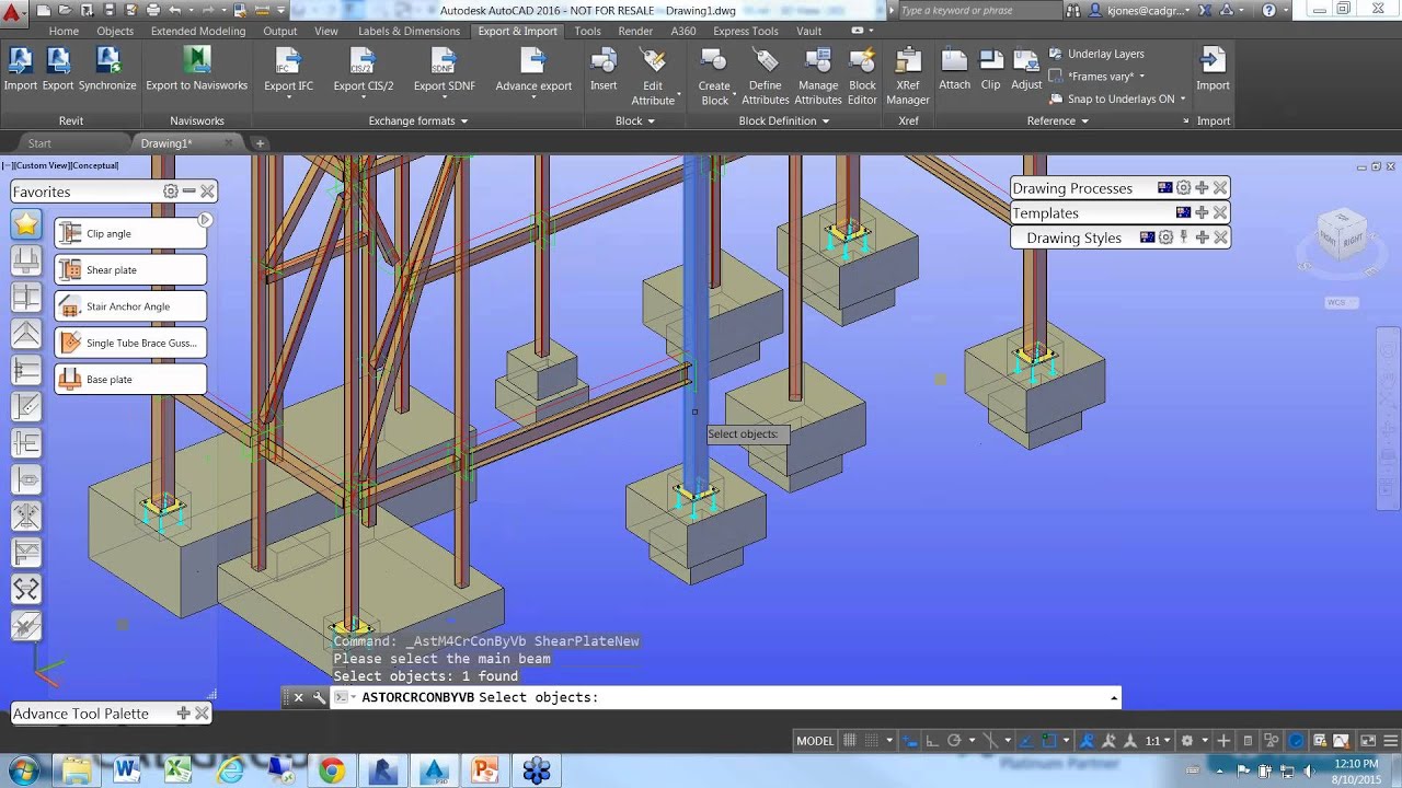 Discover how Advance Steel combines with Revit, Plant 3D, Navisworks ...