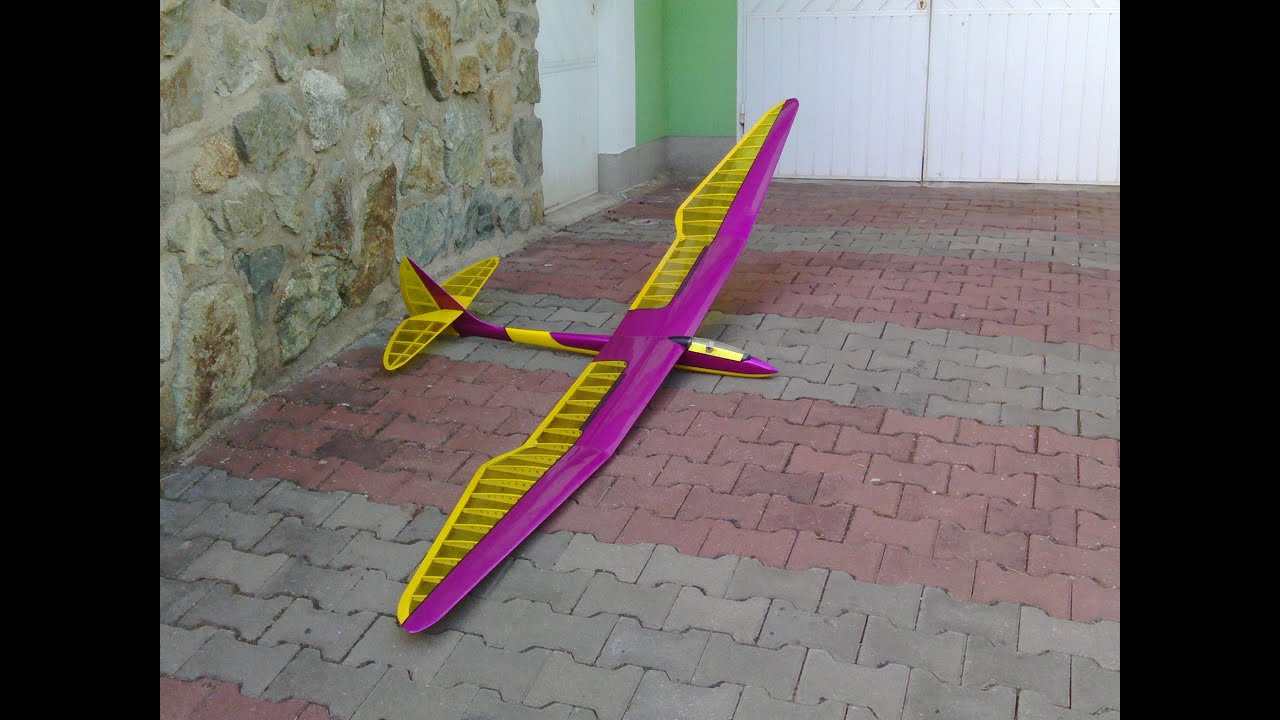 Rc glider Bird of Time 2 - YouTube