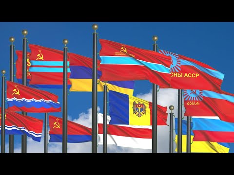 Soviet Union Flag Animation: A Tribute to History - YouTube