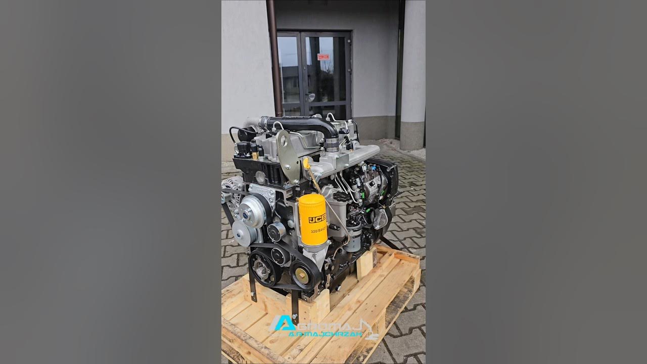 Nowy oryginalny silnik #JCB w #agromaj #original #diesel #dieselmax #444 - YouTube