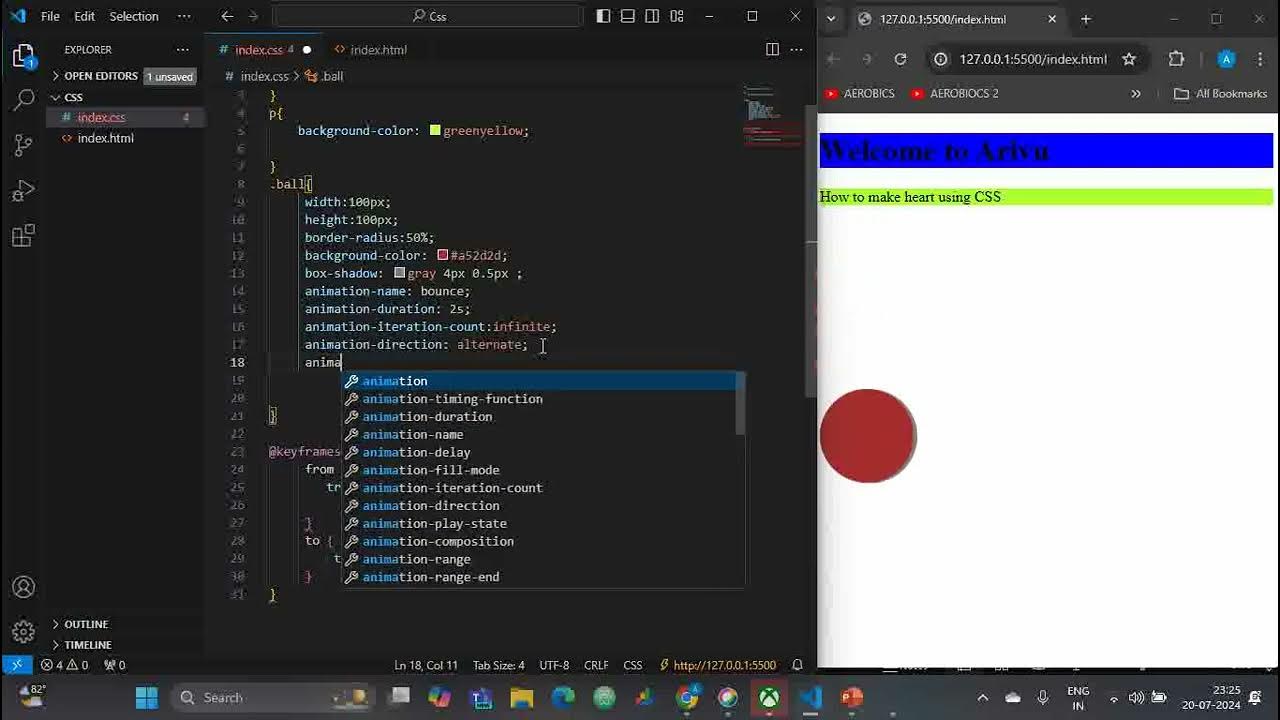 Css Animation Basics In Malayalam Youtube