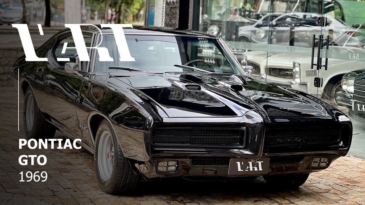 PONTIAC GTO 1969 RONCO DO MOTOR V8 - 455- L'ART - CARROS ANTIGOS - YouTube