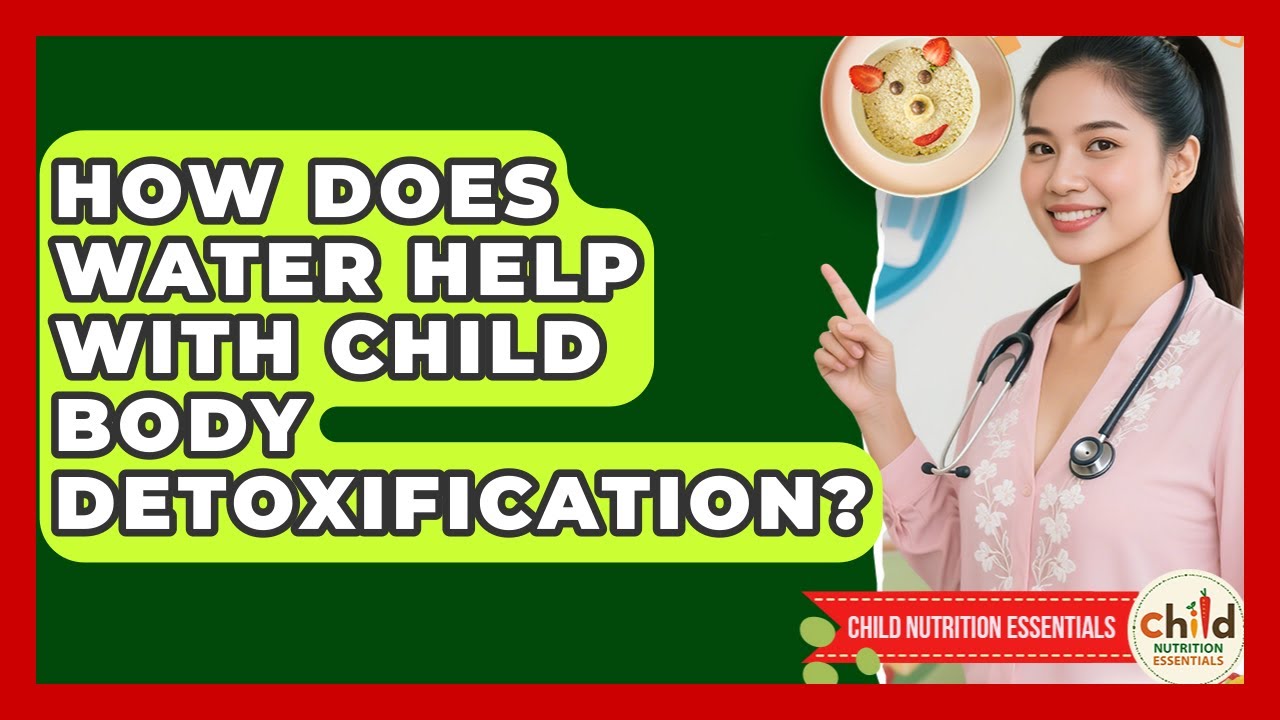 How Does Water Help With Child Body Detoxification? - Child Nutrition ...