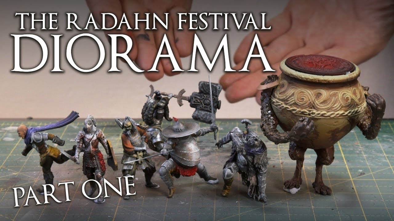 Creating the Radahn Festival DIORAMA | Part 1 of 3 The Summons | Elden ...