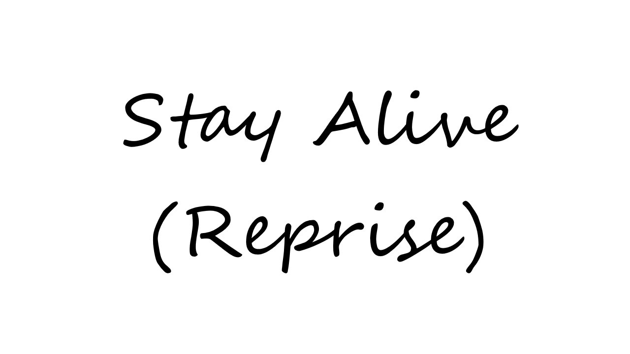 Hamilton: An American Musical - Stay Alive (Reprise) - YouTube