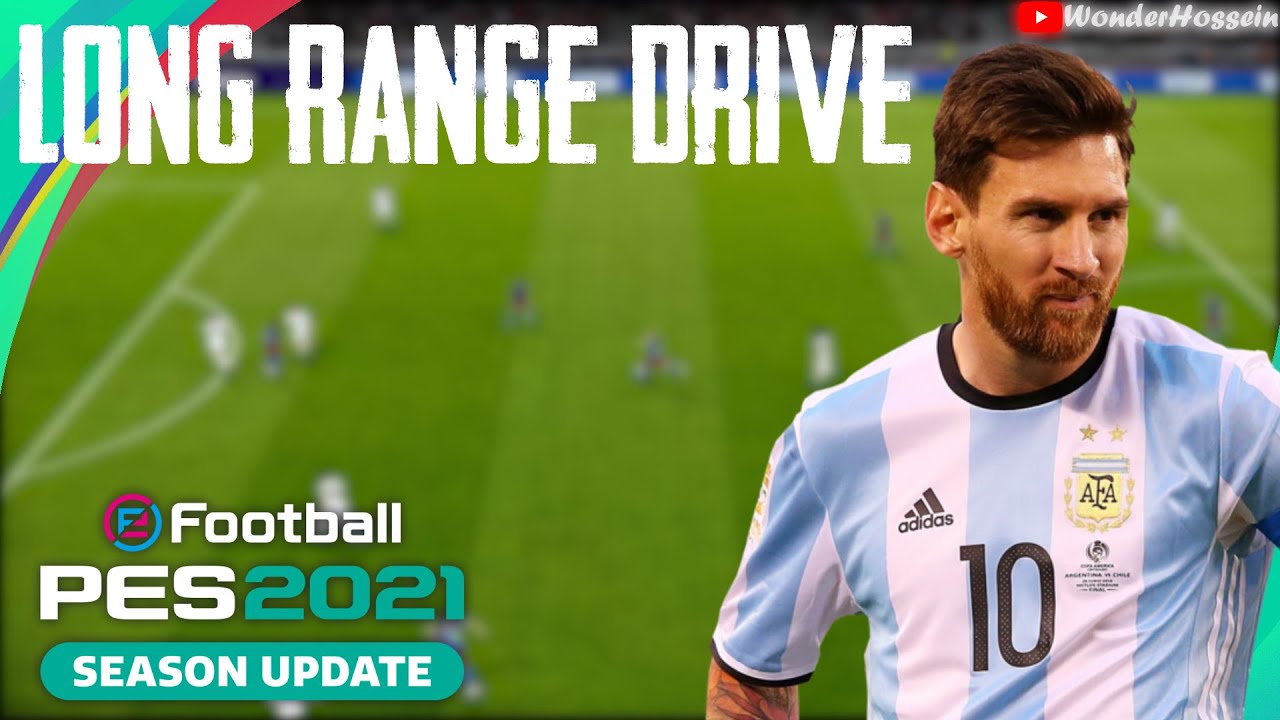 PES 2021 : Long Range Drive Tutorial | Controlled Shot - YouTube