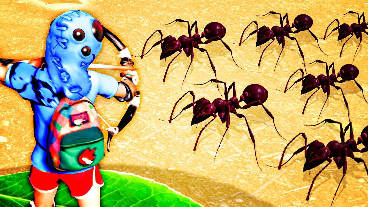 HUGE ARMY ANT EMPIRE Invades Our Survival Base in Grounded! - YouTube
