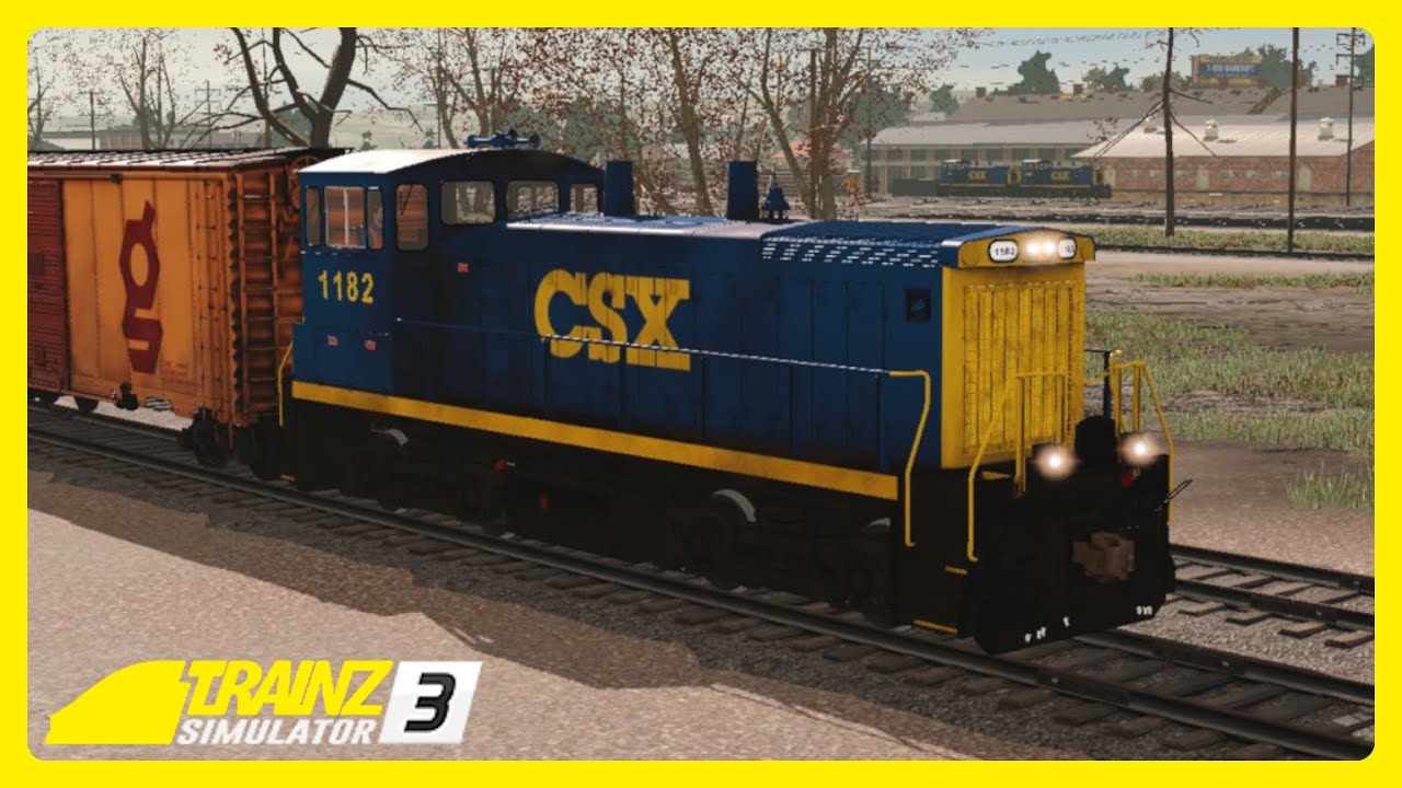 CSX shunting! | Trainz Simulator 3 Altoona Marshalling Yard - YouTube